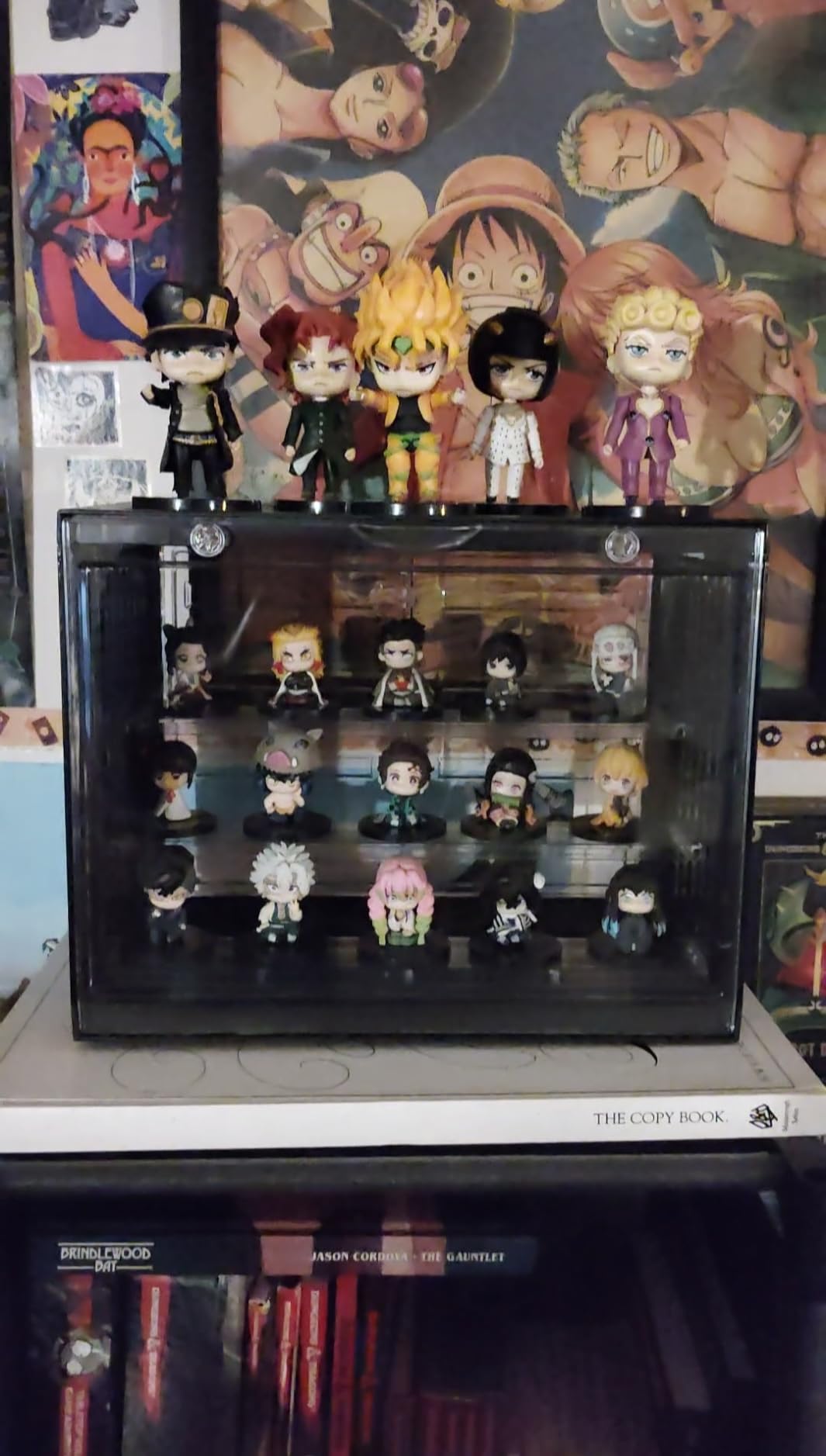 Prakal Acrylic Display Case with Mirrored Back, Display Cabinet for ...