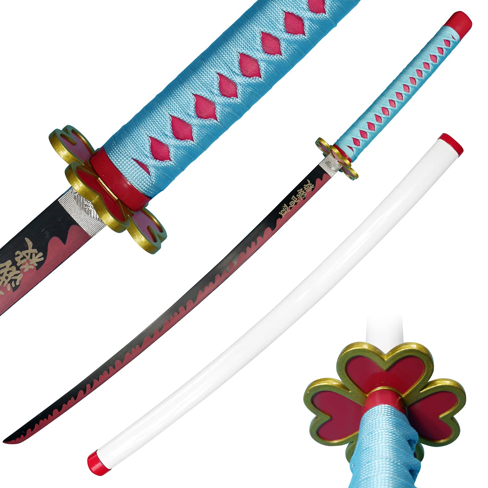 Larmuroki 41 Anime Sword Handmade Samurai Sword Kimetsu No Yaiba ...