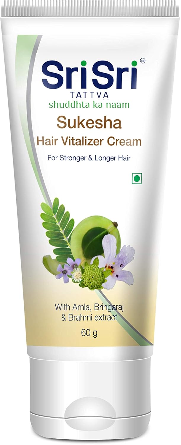 Sri Sri Tattva Sukesha Hair Vitalizer Cream, 60g : Amazon.in: Beauty