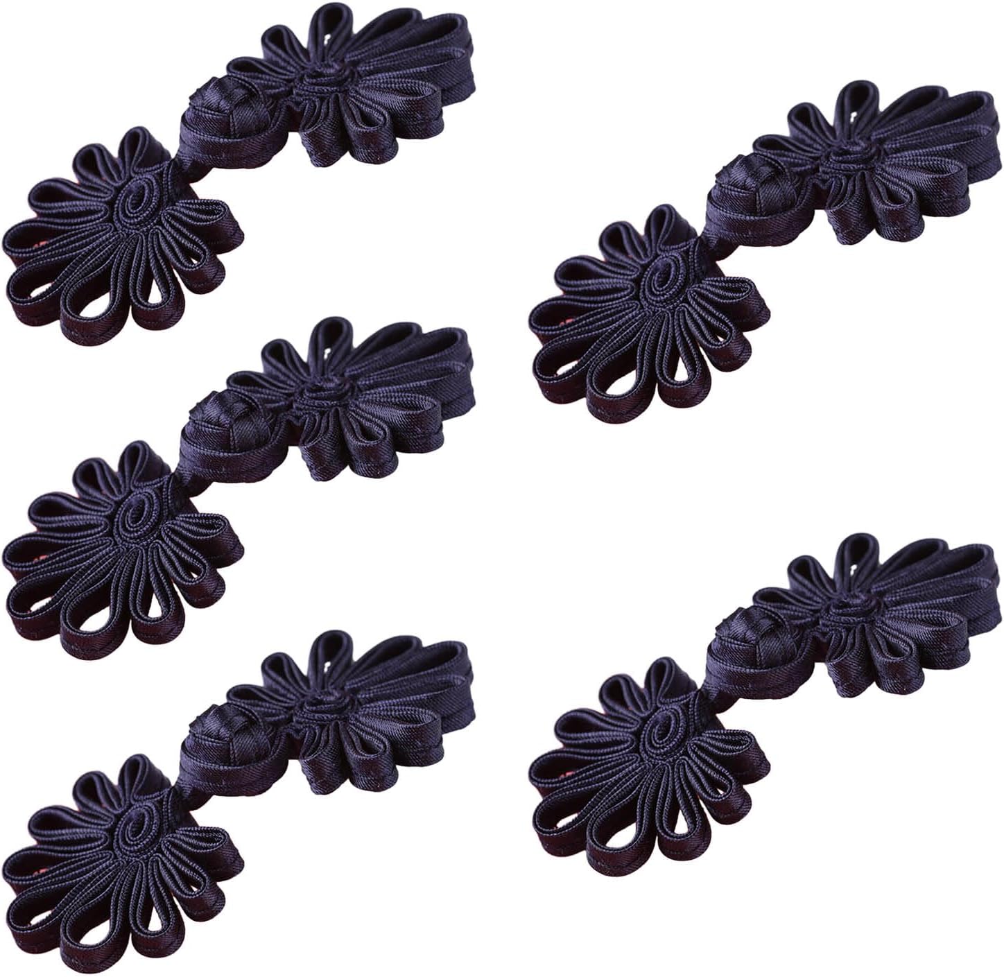 Amazon.com: 5 Pairs Cheongsam Buttons Chinese Closure Buttons Chinese ...