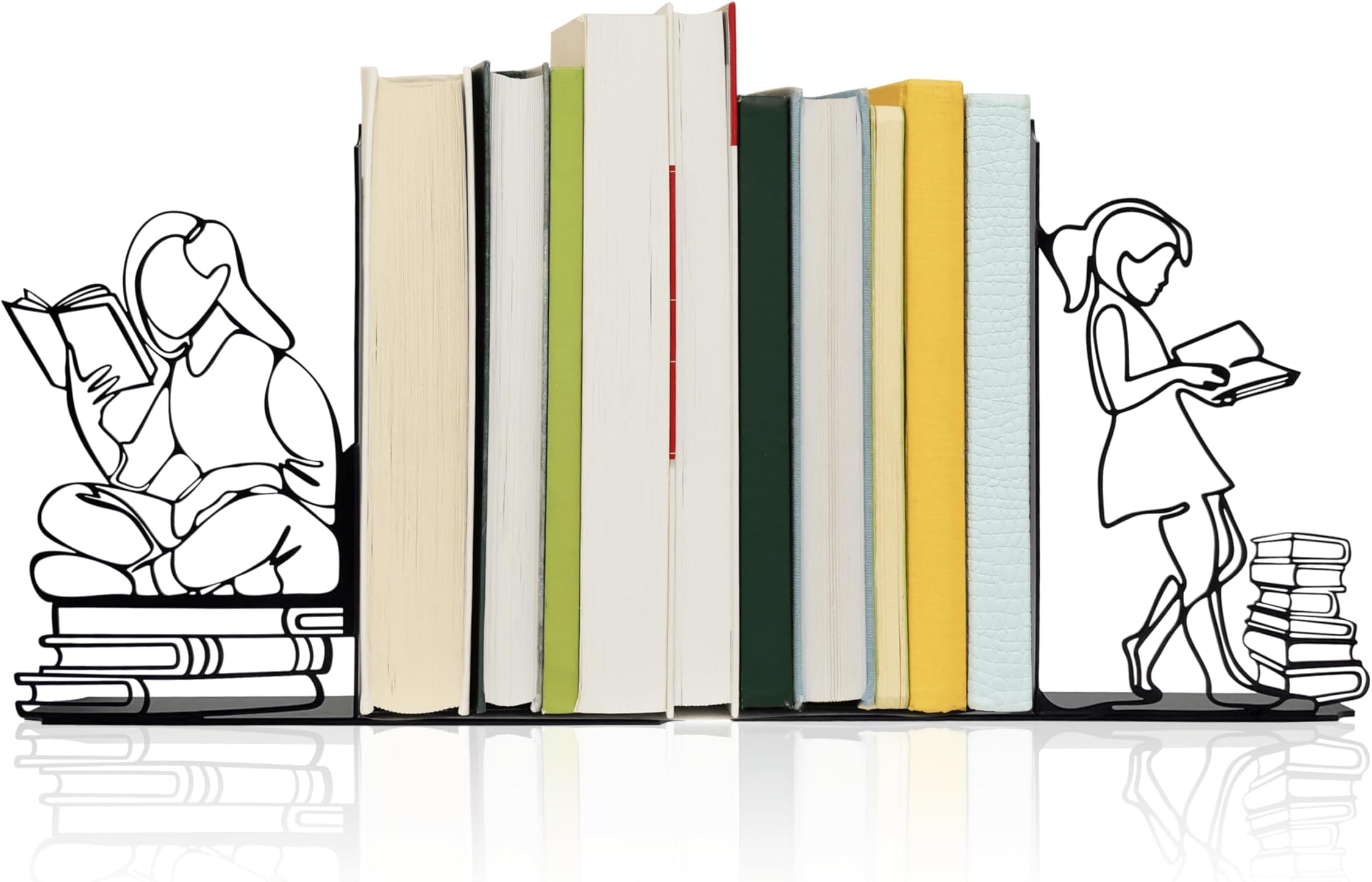 Amazon.com: CITONG Collection Figurine Sculpture Decorative Bookends ...