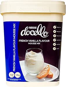 Nestle Docello French Vanilla Flavour Mousse Mix, 1.8kg : Amazon.com.au ...