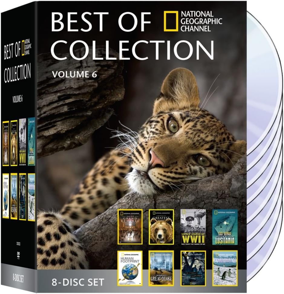 Best of National Geographic Collection Volume Six 8-DVD Set: Amazon.co ...