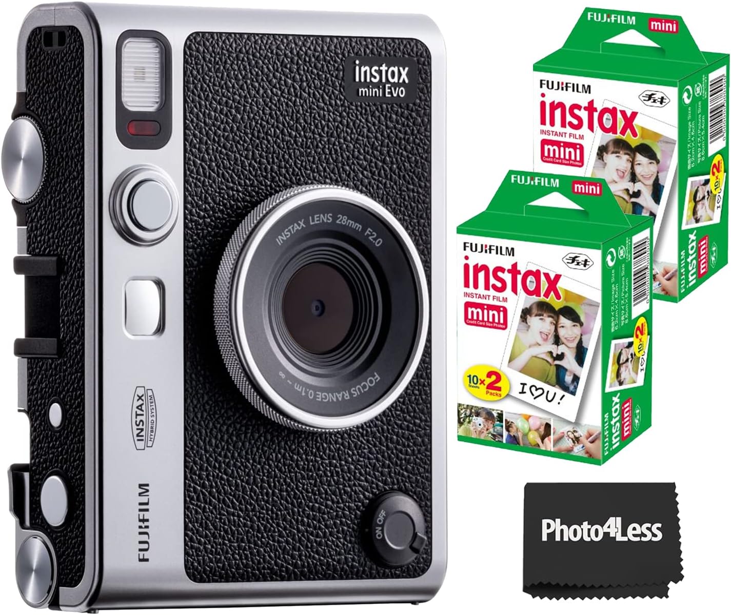 Amazon.com : Instax Mini EVO 2-in-1 Photo Camera and Printer with a 2.7 ...