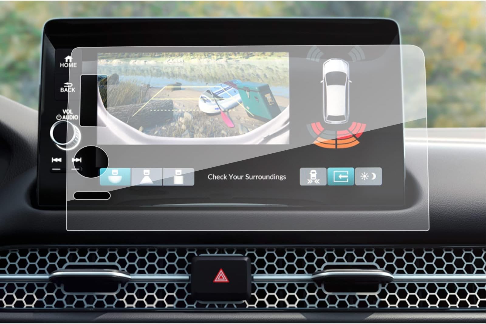 Amazon.com: SXCY Fit for 2023 2024 Honda Pilot Screen Protector 9 Inch ...