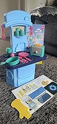 Bluey Mini Kitchen Playset | Pretend Kitchen With Oven, Sink, Hob And ...
