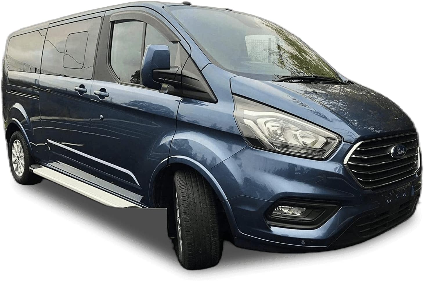 EdgeVisors Wind Deflectors Set Fits: Ford Transit Custom 2012-onwards 2 ...