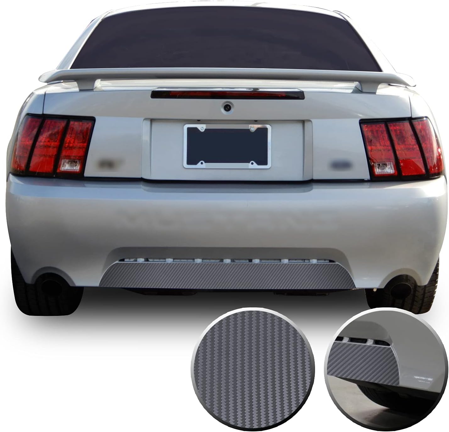 Buy Gomu Rear Bumper Lower Panel Accent Vinyl Decal Overlay Wrap ...