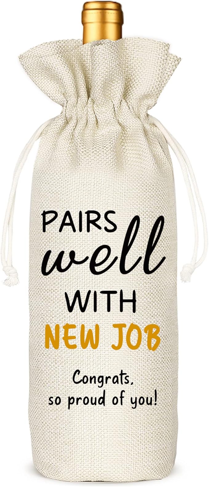 Amazon.com: New Job Gifts, Wine Bags Gift, Promotion Gift ...