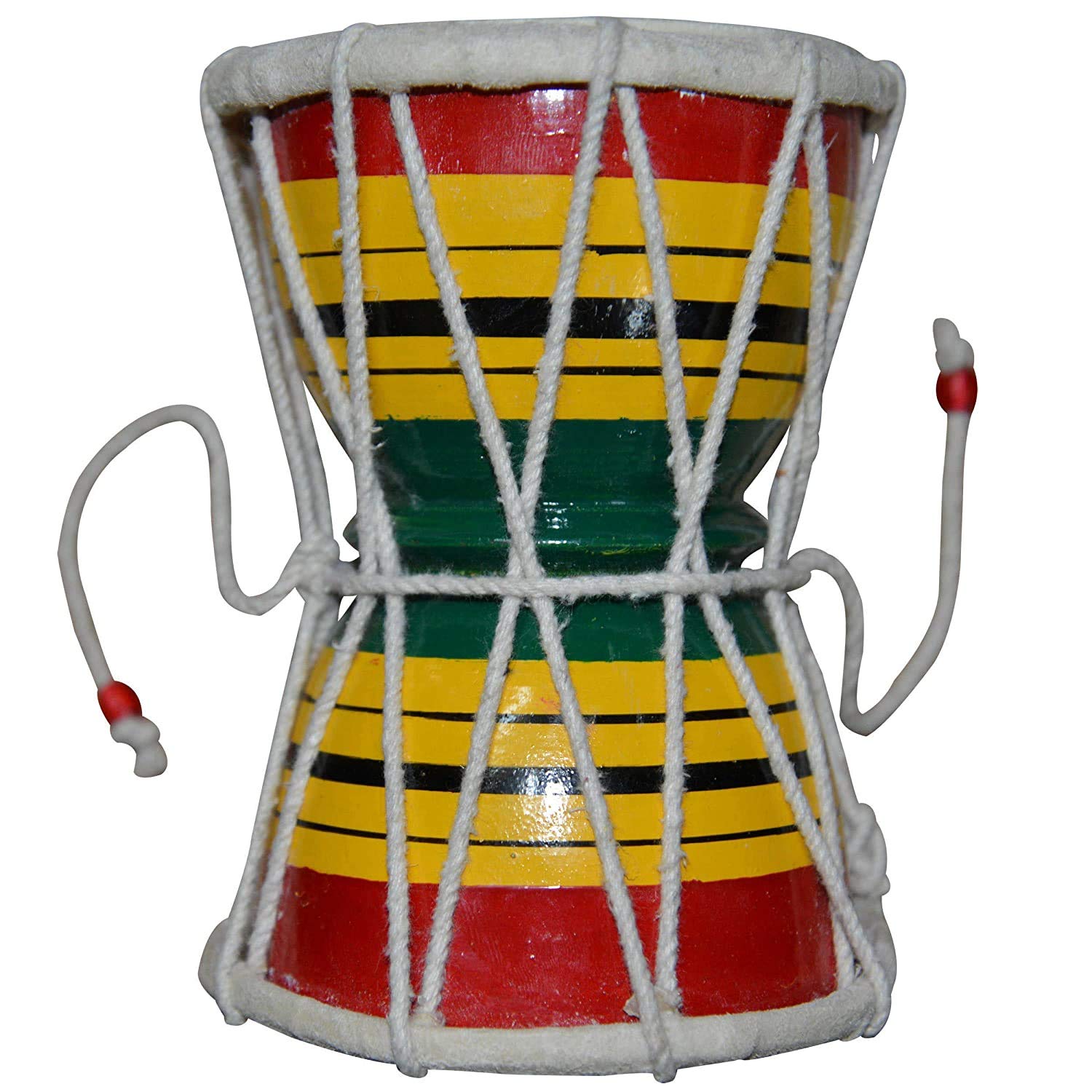 ARCHI MUSICAL 6 Inch Damru Hand Percussion Handmade Indian Musical ...