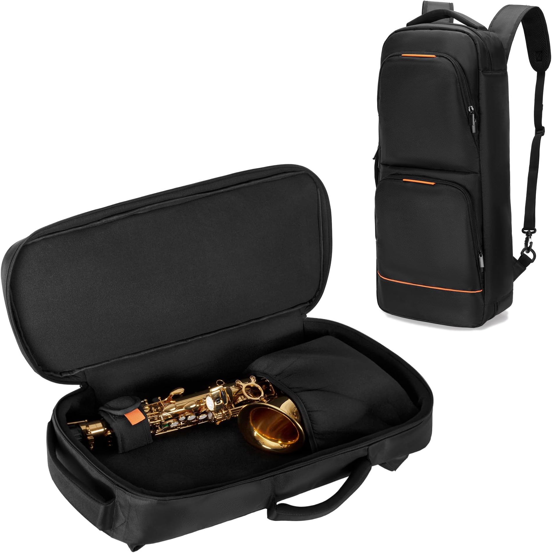 Amazon.com: Xinlinke Alto Saxophone Case Soft Sax Gig Bag 1200D Oxford ...