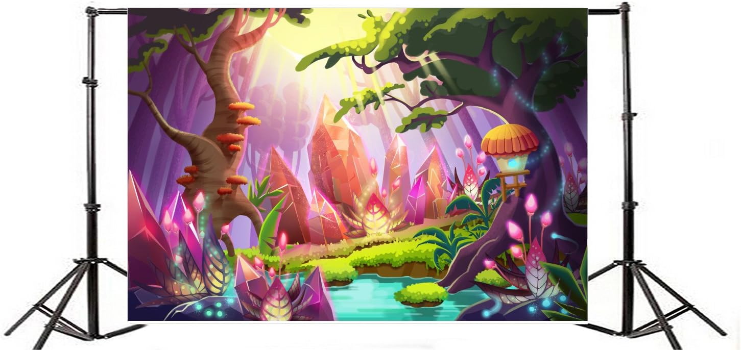 Amazon.com : Yeele 8x6ft Fairyland Fairy Tale Backdrops Vinyl Magic ...