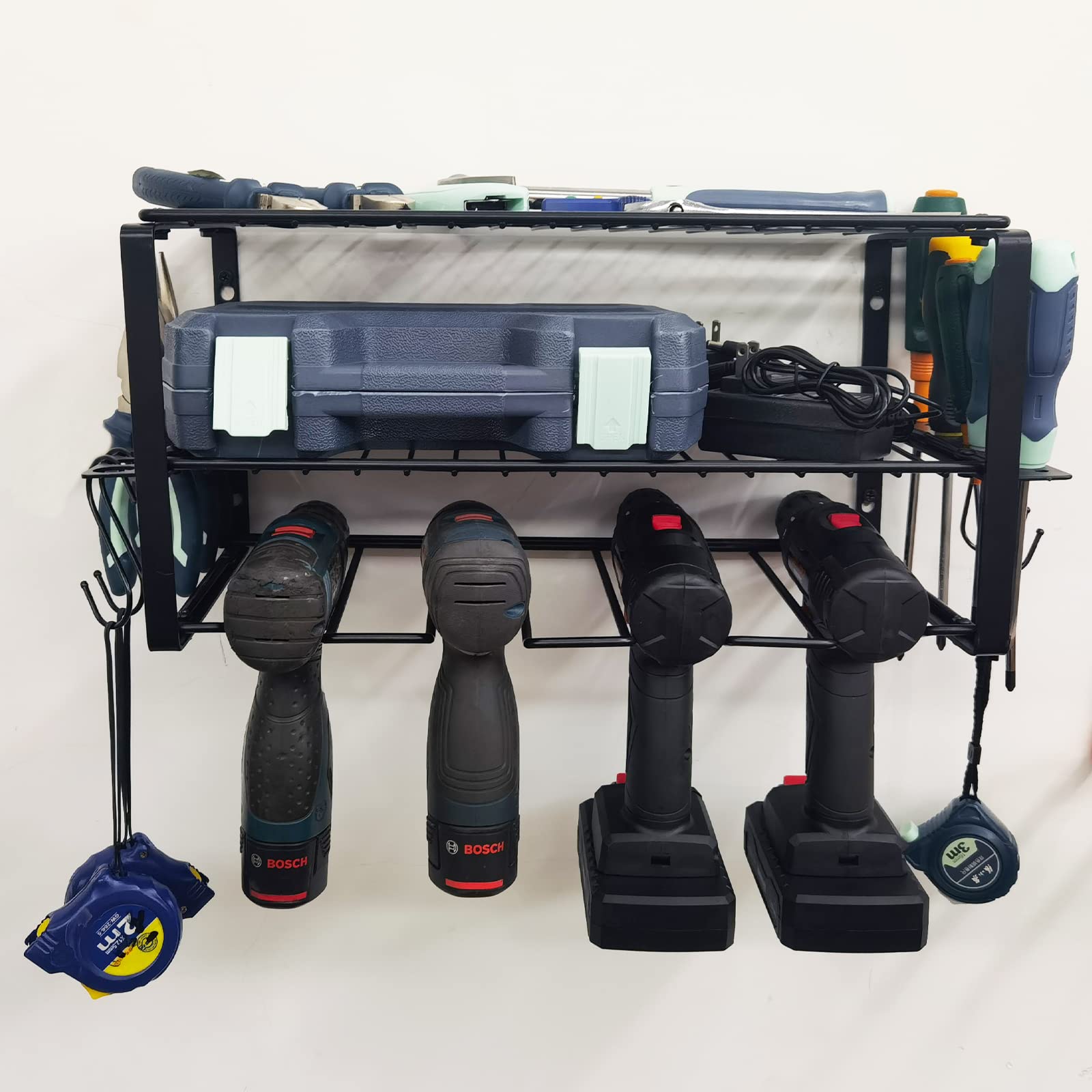 Snapklik.com : Power Tool Storage Rack, Garage Tool Organizer Holder ...