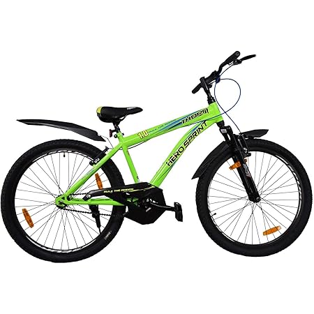 Buy HERO CYCLES Sprint Attitude Rigid 24T Single Speed Cycle for Unisex ...