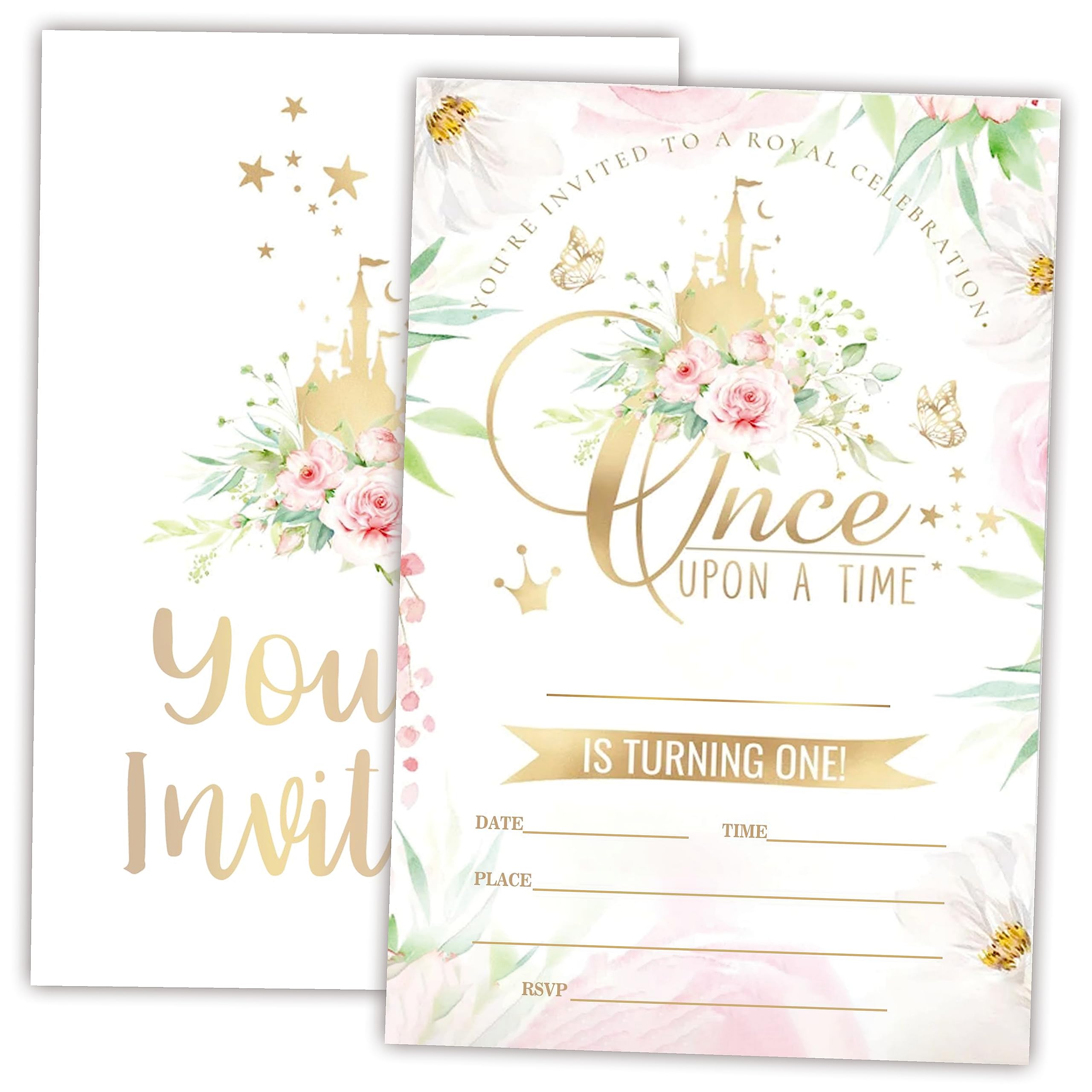 Once Upon A Time Invitations