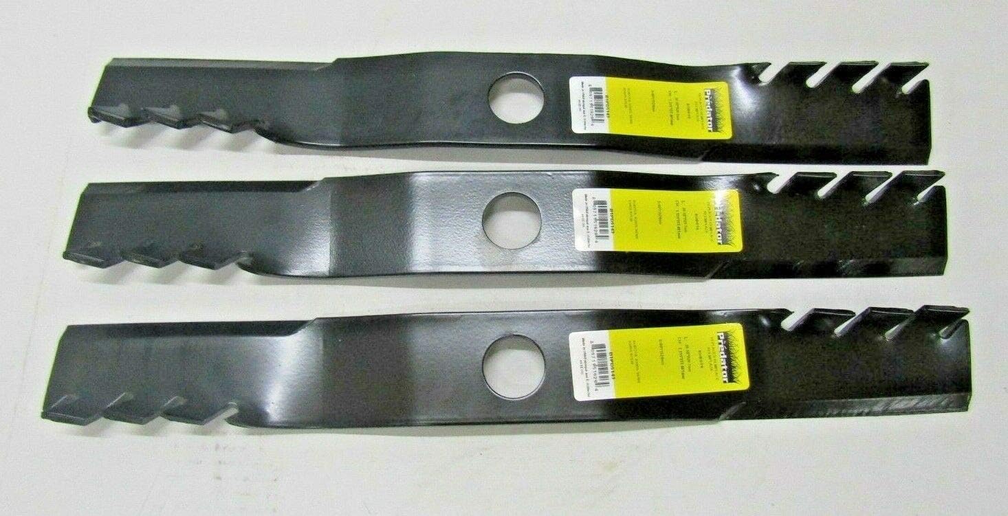 Amazon.com : 3 REPL USA XHT Predator Blades KUBOTA K5231-92340 K5617 ...