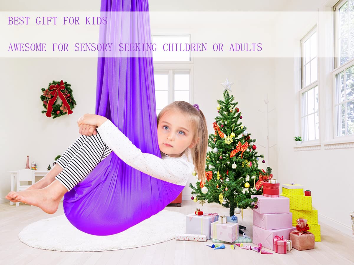 Snapklik.com : Therapy Sensory Swing For Kids And Adult Indoor Cuddle ...