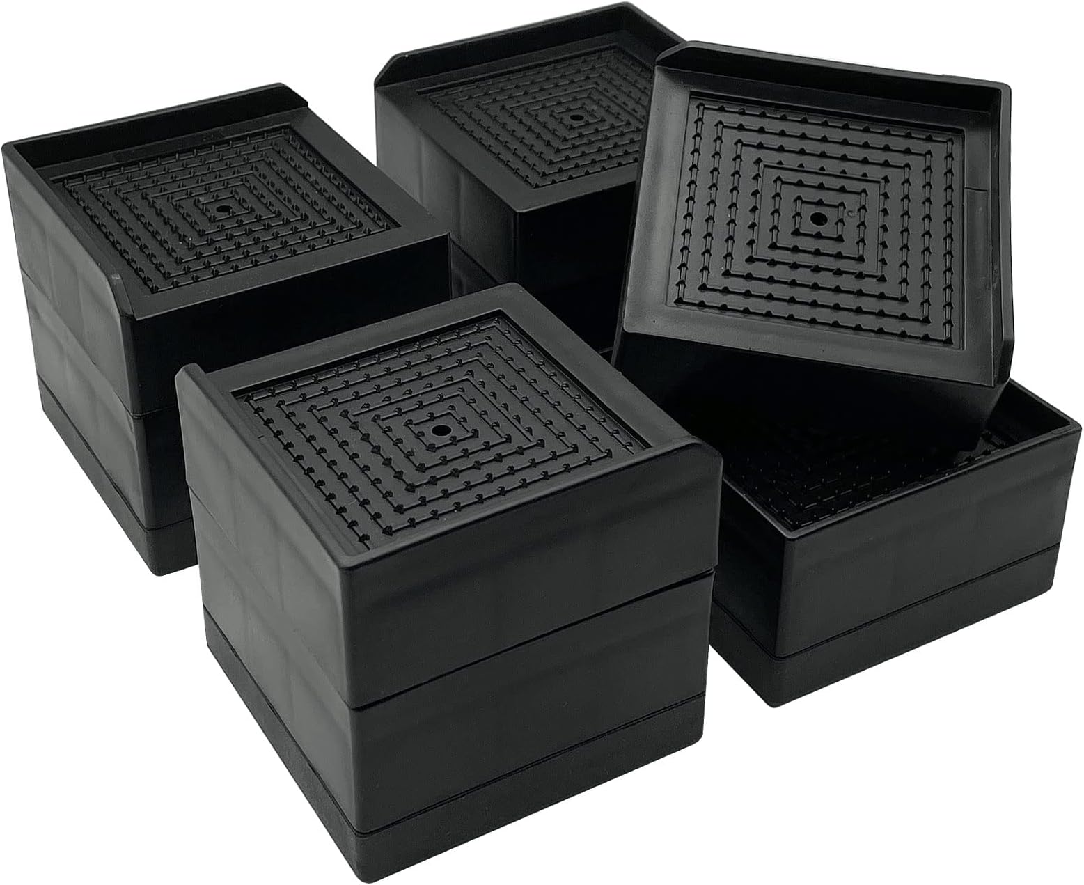 Amazon.com: Olutacot 36 Pack Furniture Risers Adjustable Bed Risers ...