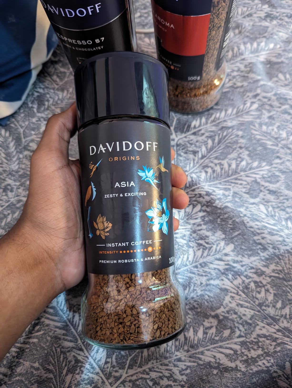 Davidoff Origins Asia Flavour Instant Coffee Granule Glass Bottle, 3.53 ...