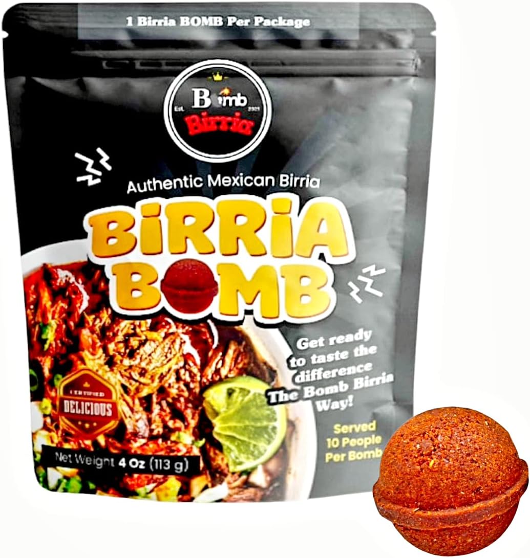 Amazon.com : EZ Bombs Birria Bomb Seasoning, Pack of 2 – Authentic ...