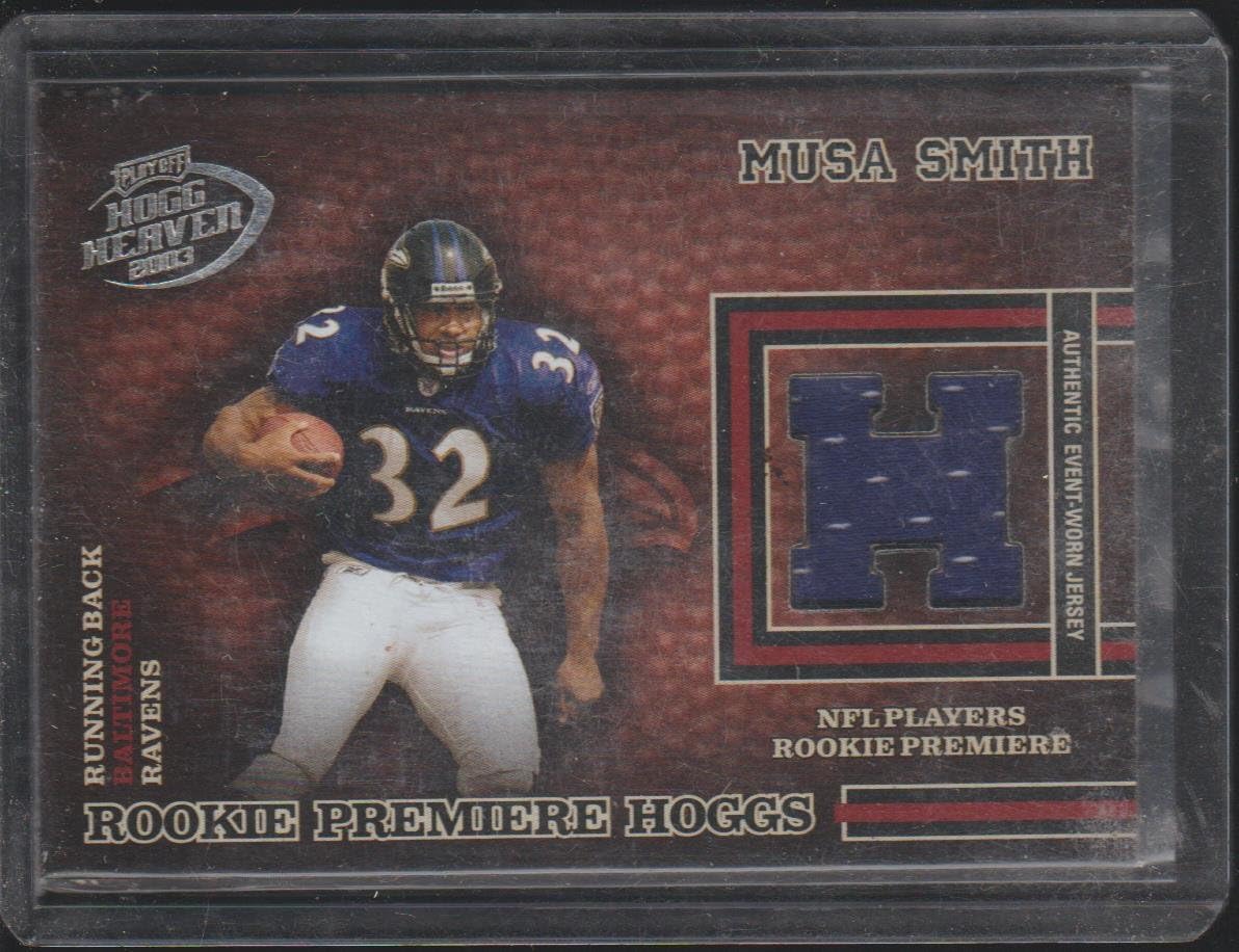 Amazon.com: 2003 Hogg Heaven Musa Smith Ravens Rookie Jersey Football ...