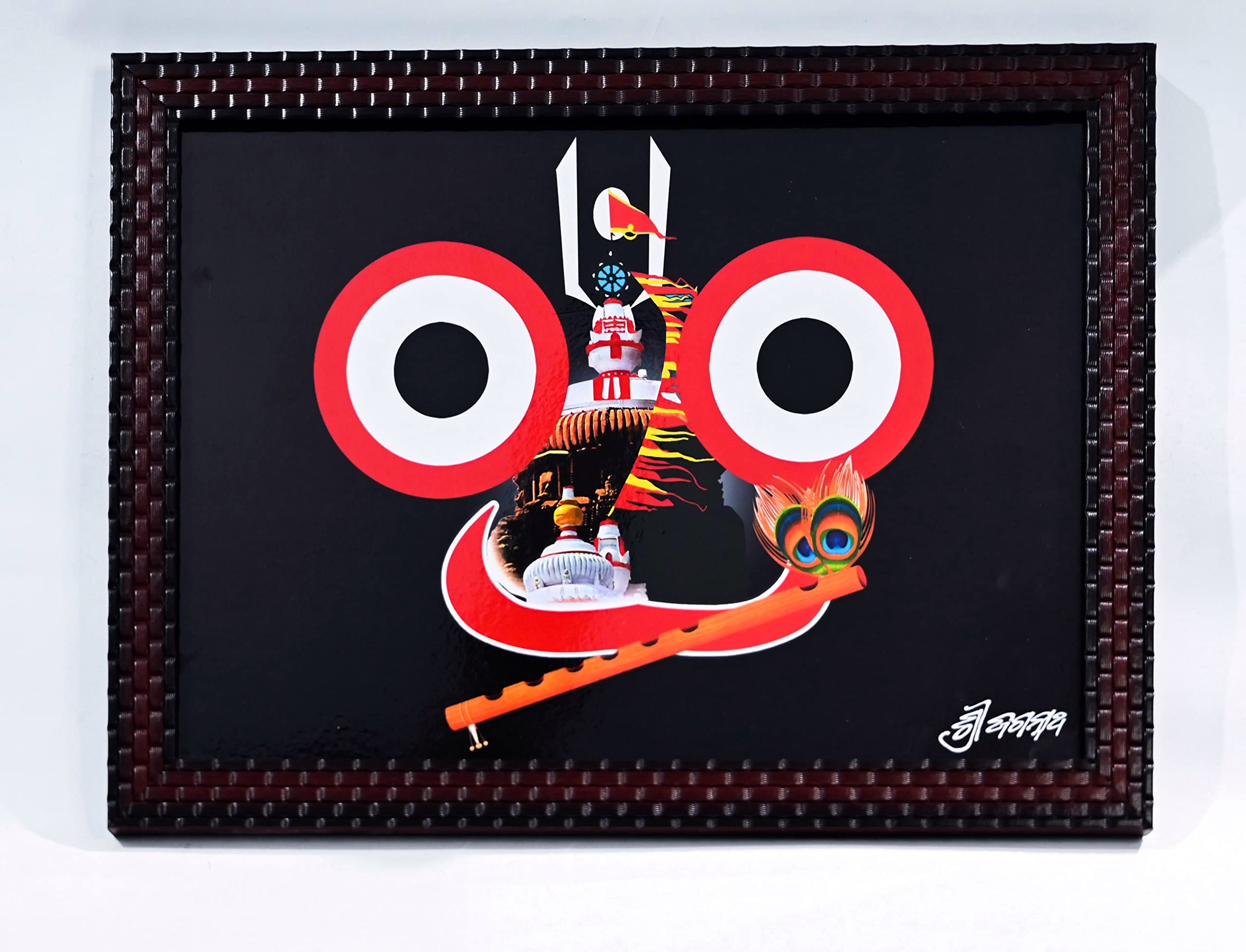 Buy Shree Jagannatha wall ing Photo Frame, Traditional Jaga Kalia ...