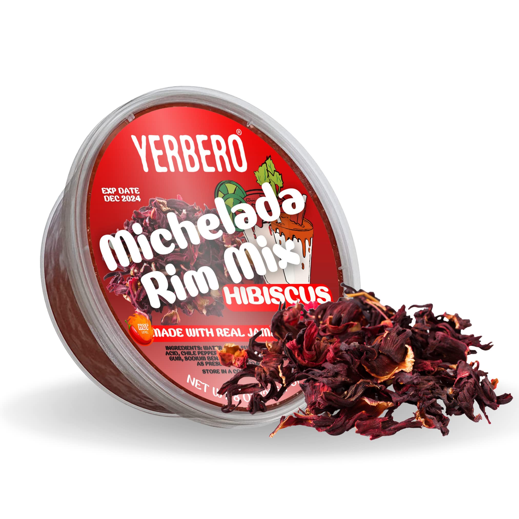 Amazon.com: Yerbero - Michelada Jamaica & Spicy Chamoy Rim Dip | 8 Oz ...
