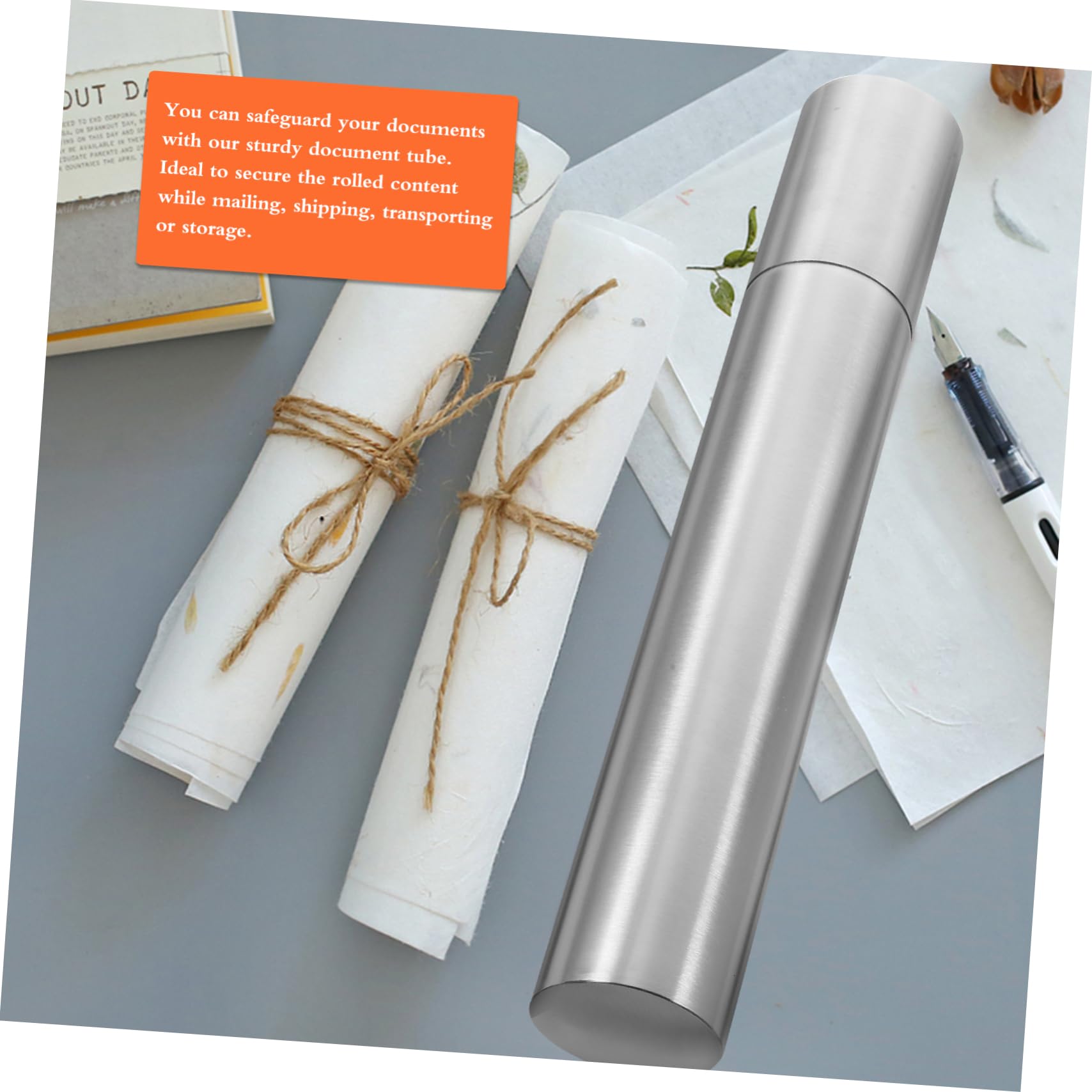 Snapklik.com : Stainless Steel Birth Certificate Protector Sleeve ...