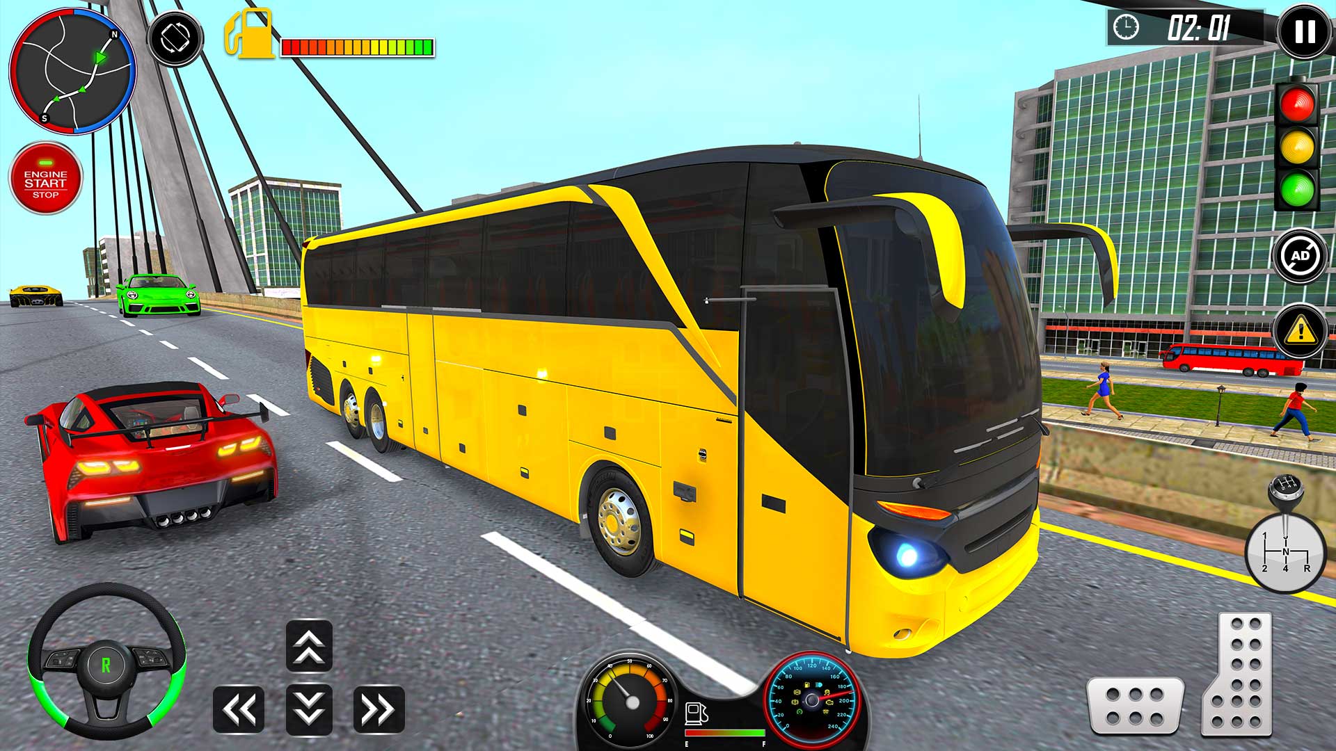 Euro Bus Simulator Driving 3D: Ultimate Bus Driver Game: Luxury Coach ...