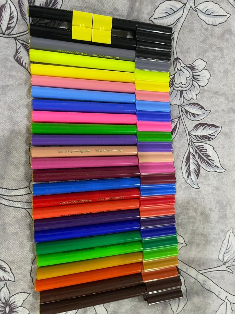 Faber-Castell Connector Pen Set - Pack of 25 (Assorted) White Glue ...