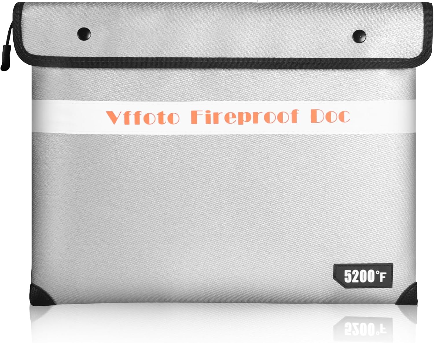 Amazon.com: Vffoto Fireproof Document Bag w/ 5200°F Heat Insulated ...