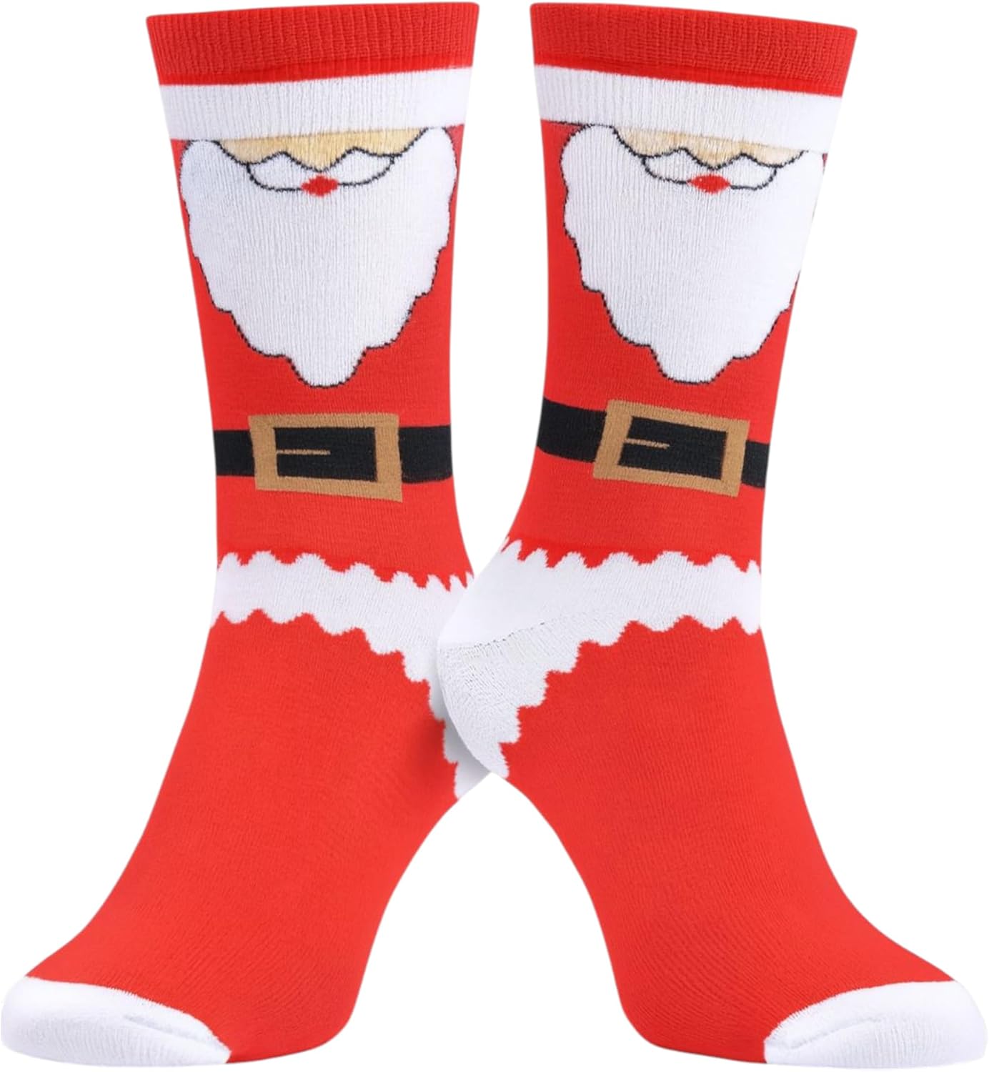 forsocksake One Pair Silly Santa Claus Funny Father Christmas Unisex ...