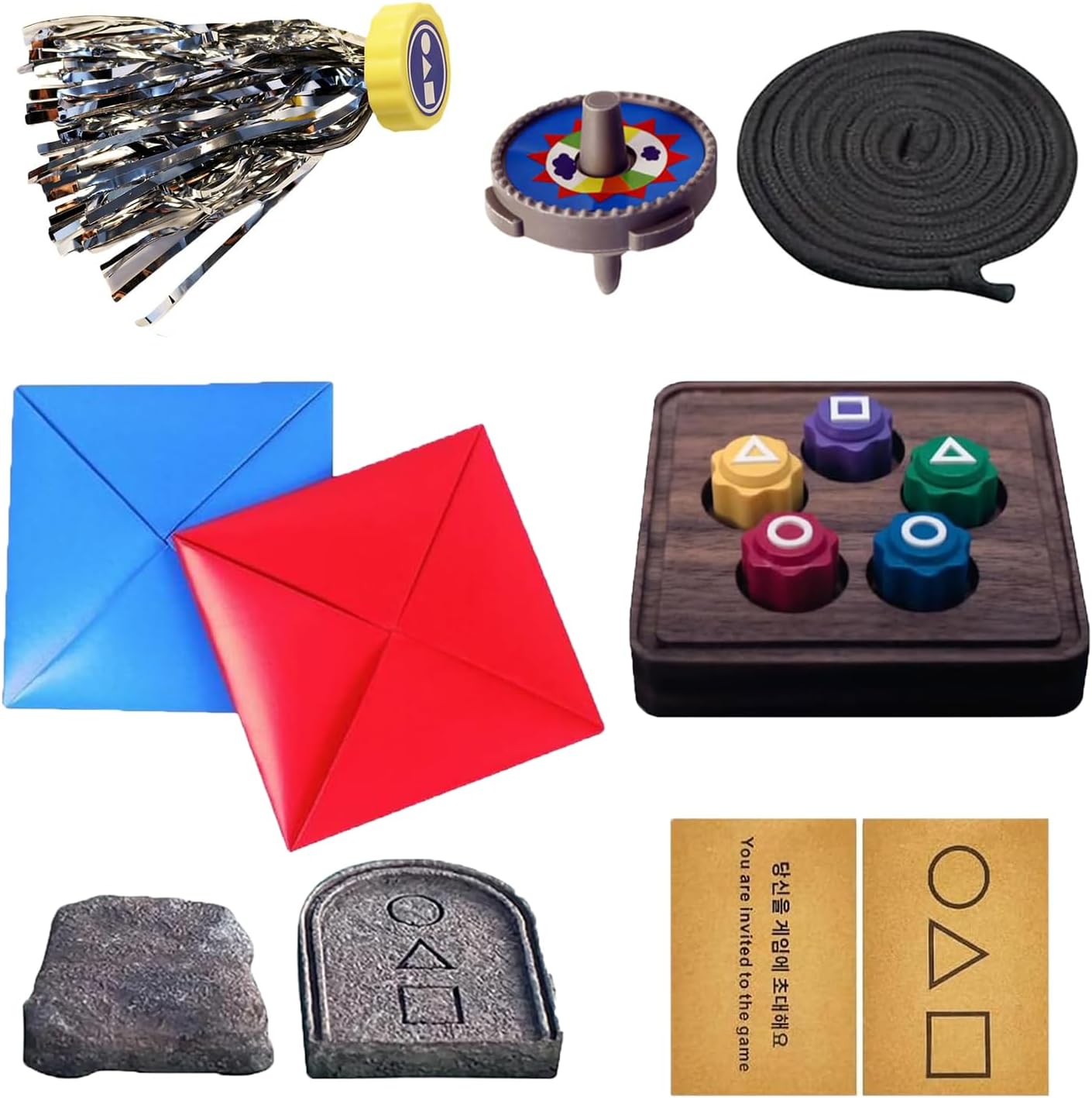 Amazon.com: Gonggi Game Set Gonggi Folk Korean Traditional Games Jebi ...