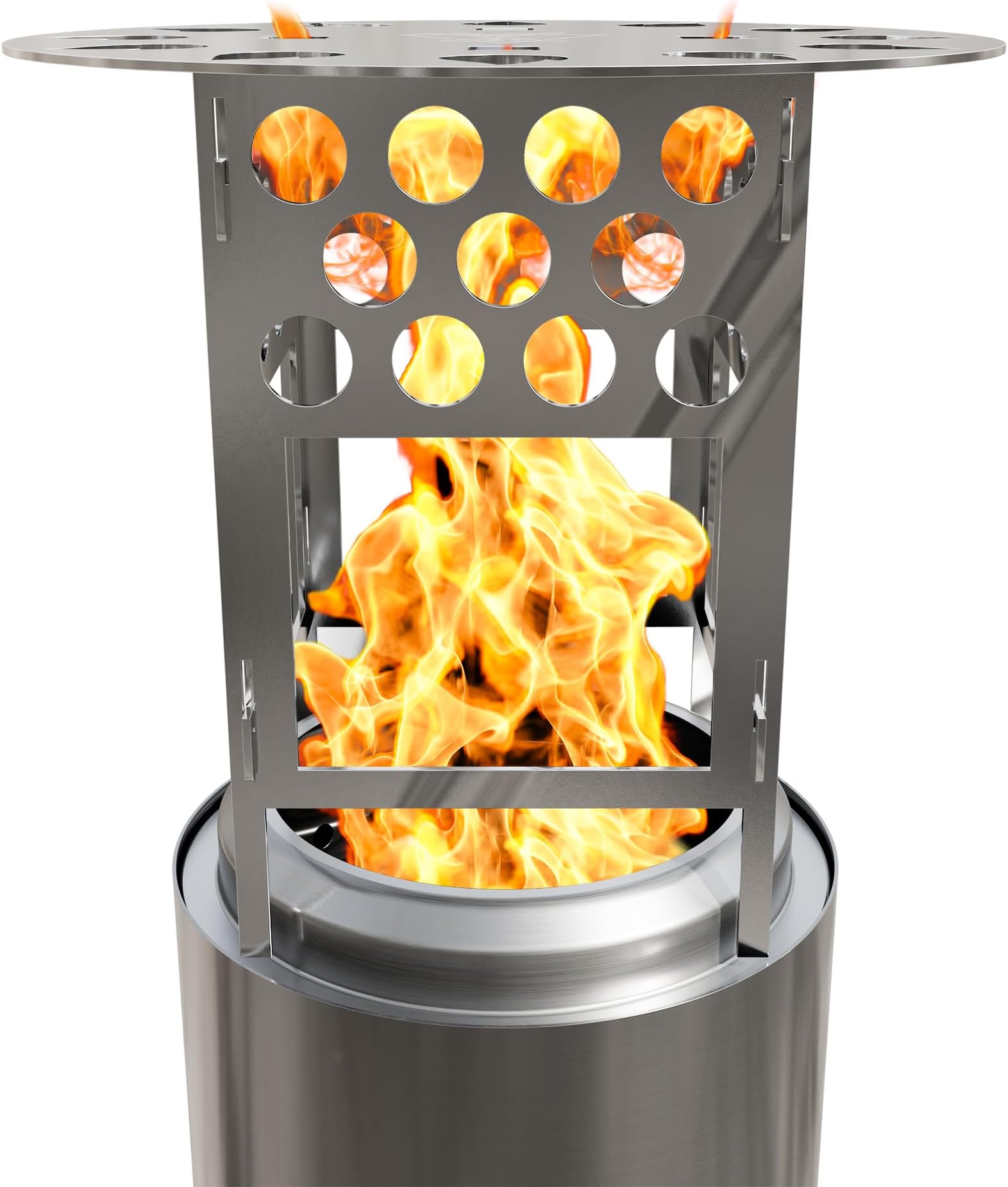 Amazon.com: Heat Warden Camping Heat Deflector is Made in USA of 304 ...