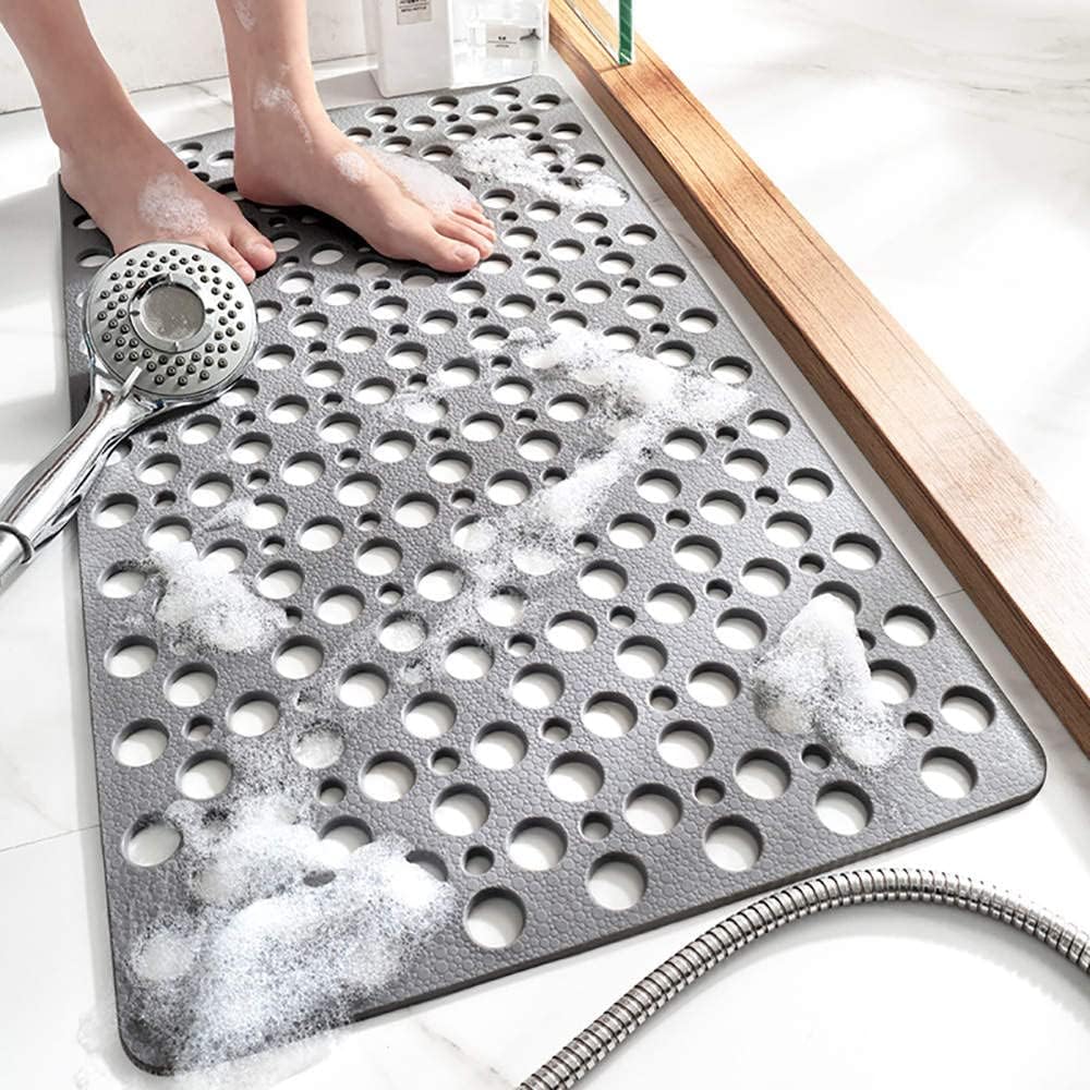 Amazon.com: TIJIDE Bathtub Mat Non Slip, Shower Mat Non Slip 26.7 X 15. ...