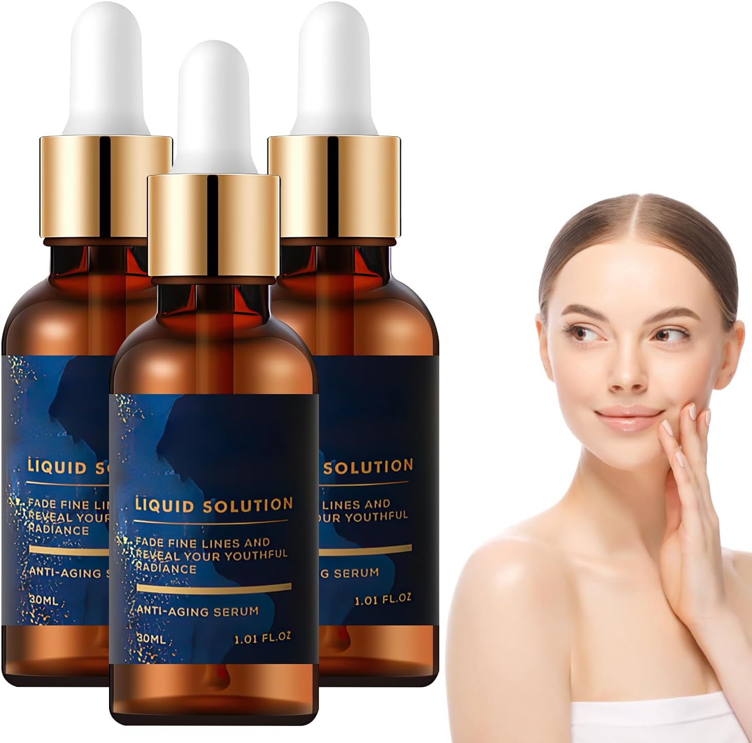 Amazon.com: 3Pcs Face Serum, Vitamin C & E Serum, Boost Skin Collagen ...