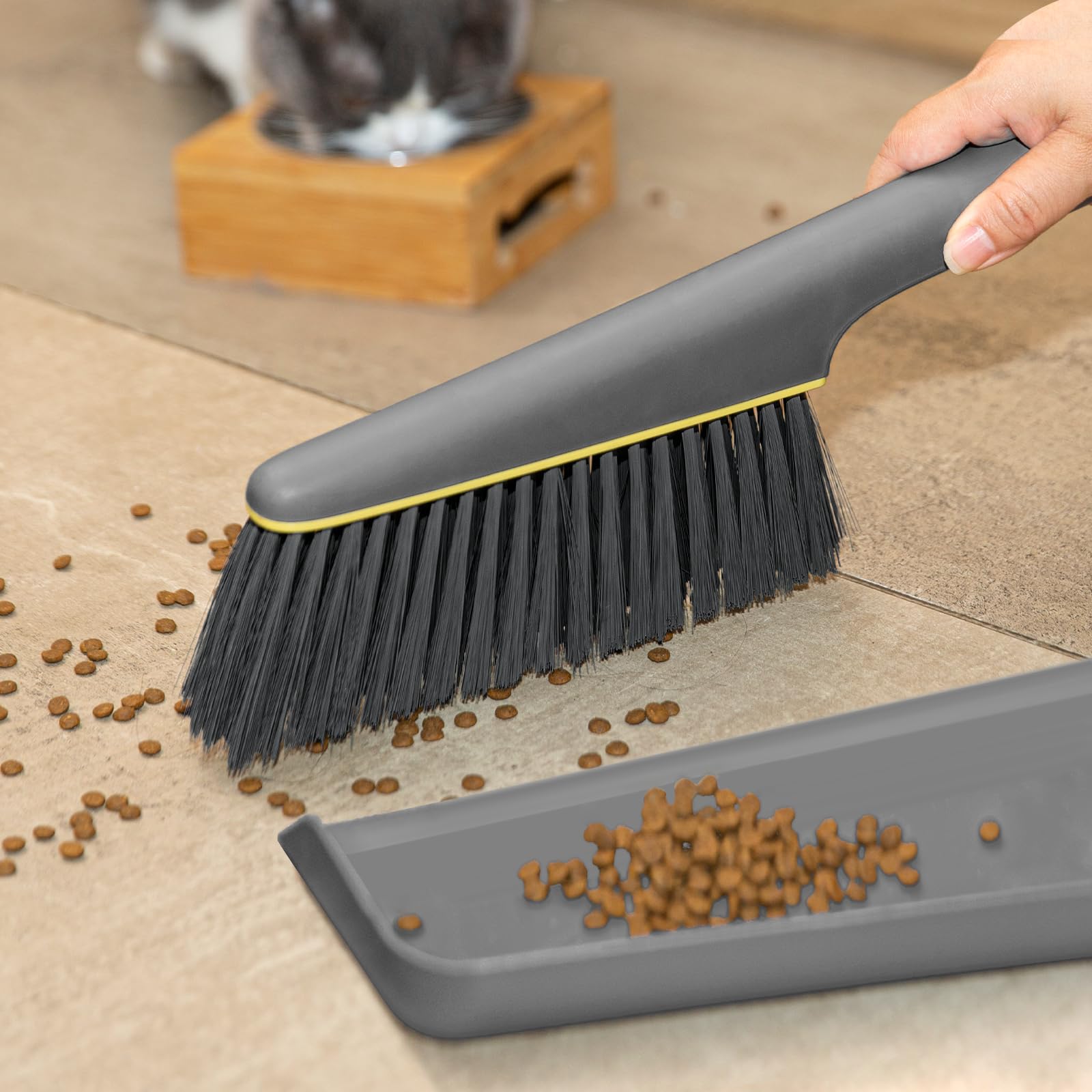 Snapklik.com : Small Broom And Dustpan Set, Hand Mini Dust-Pan And ...