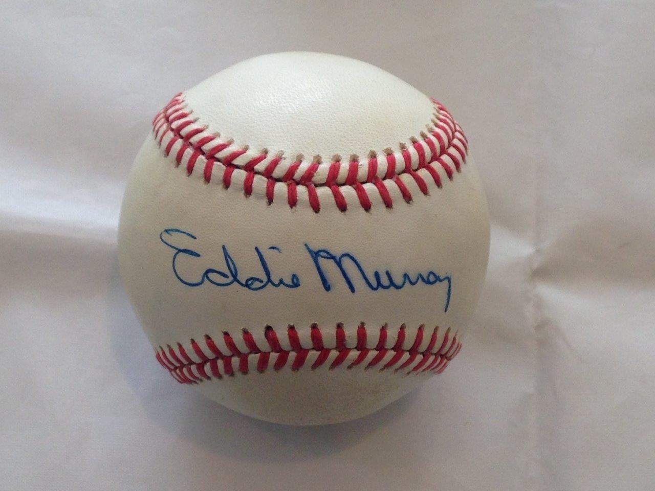 Eddie Murray Autographed Ball - Dodgers Mets Hof Loa 1e - JSA Certified ...
