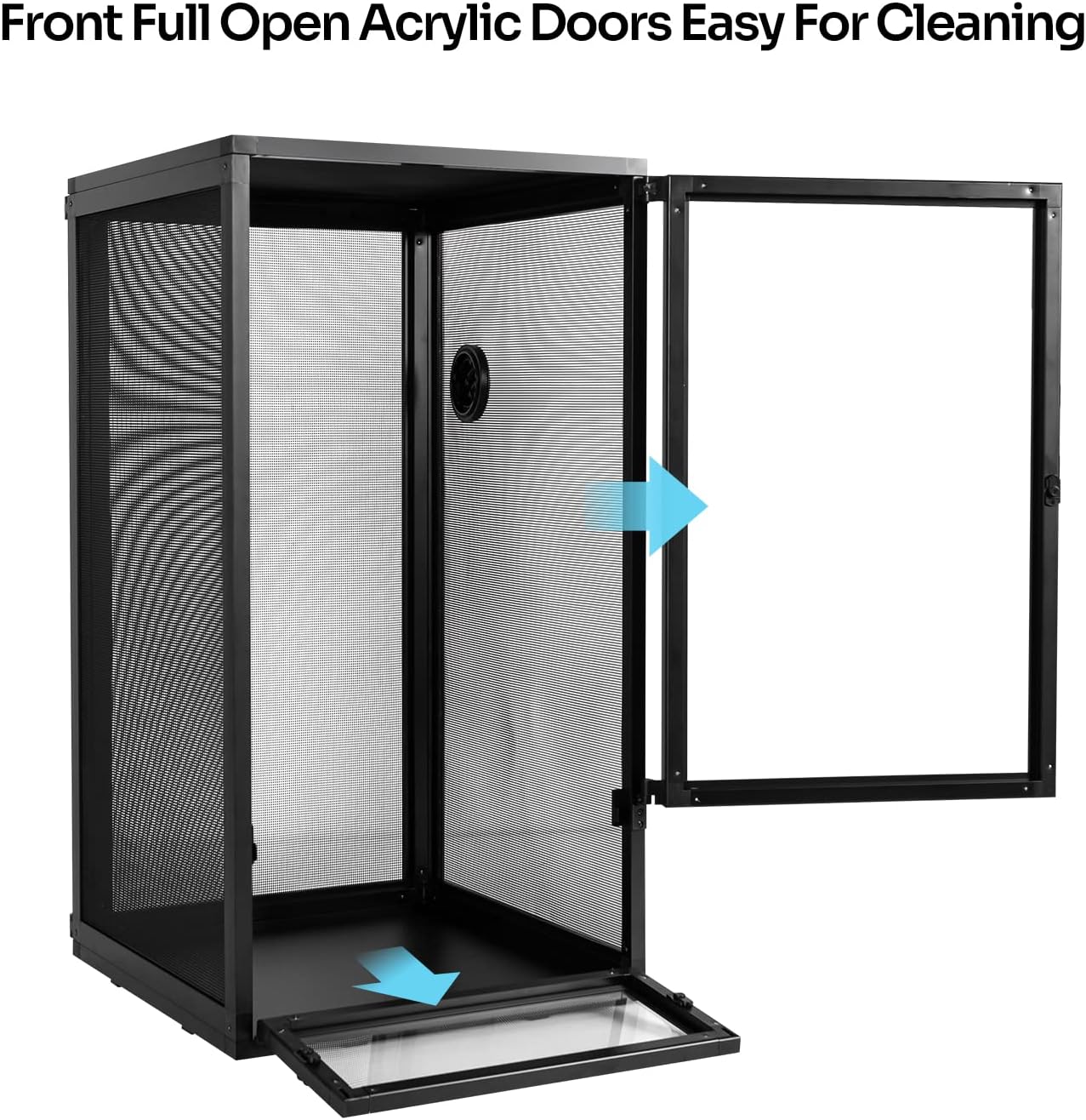 Buy REPTI ZOO Reptile Terrarium, Vertical Reptile Tank, Wide & Tall ...