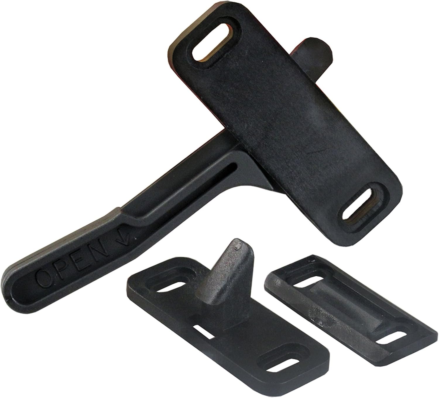 Amazon.com: JR Products 11215 Left Hand Philips Style Screen Door Latch ...