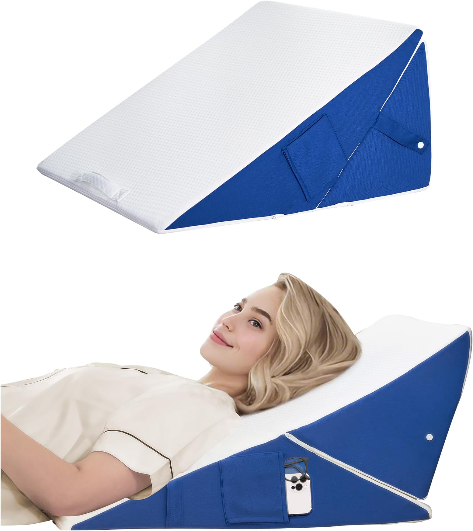 Amazon.com: ComfiLife Knee Pillow for Side Sleepers & Sleep Lumbar ...