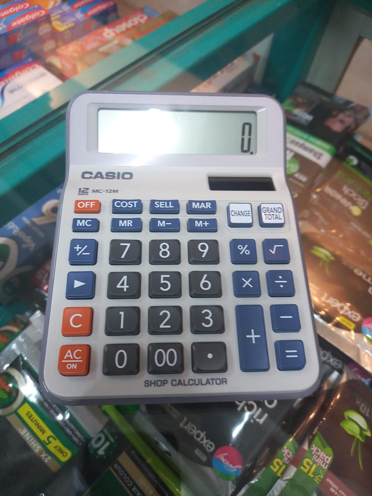 Casio MC-12M Shop Calculator : Amazon.in: Office Products