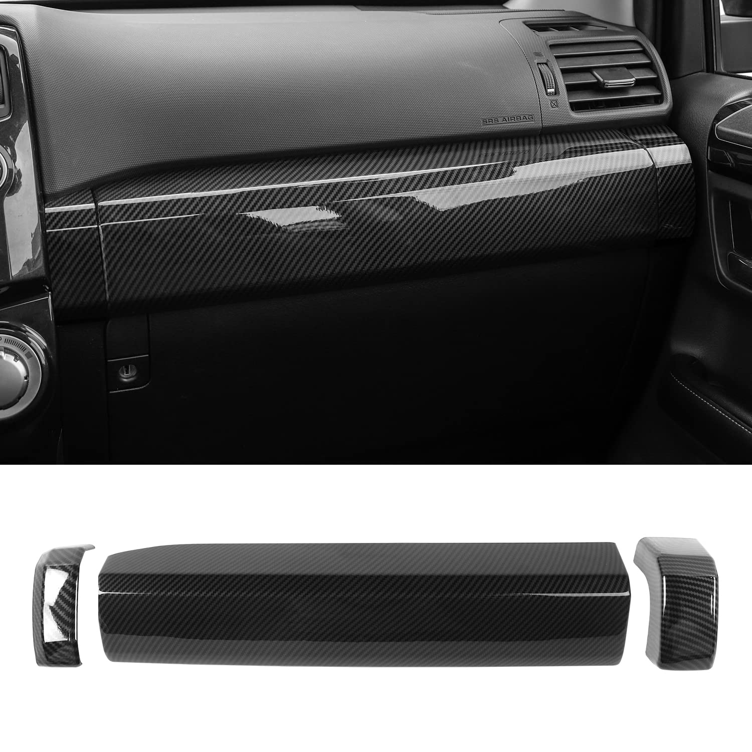 Amazon.com: Jimen Compatible with Toyota 4Runner 2010-2024, 3PCS Center ...