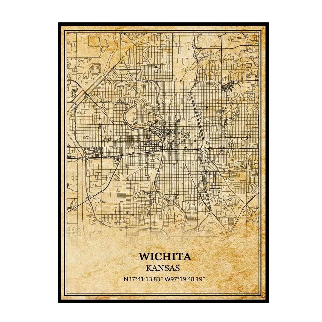 Wichita Ks Map Zoom