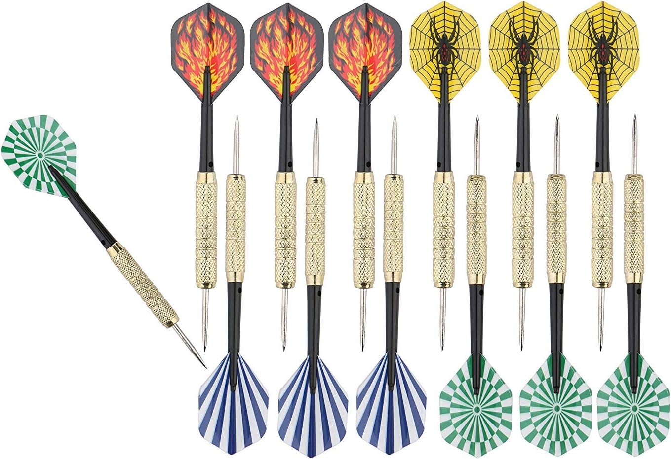 Soft Tip Darts Brass Barrel 17 Grams with Nice Gift Box : Amazon.co.uk ...