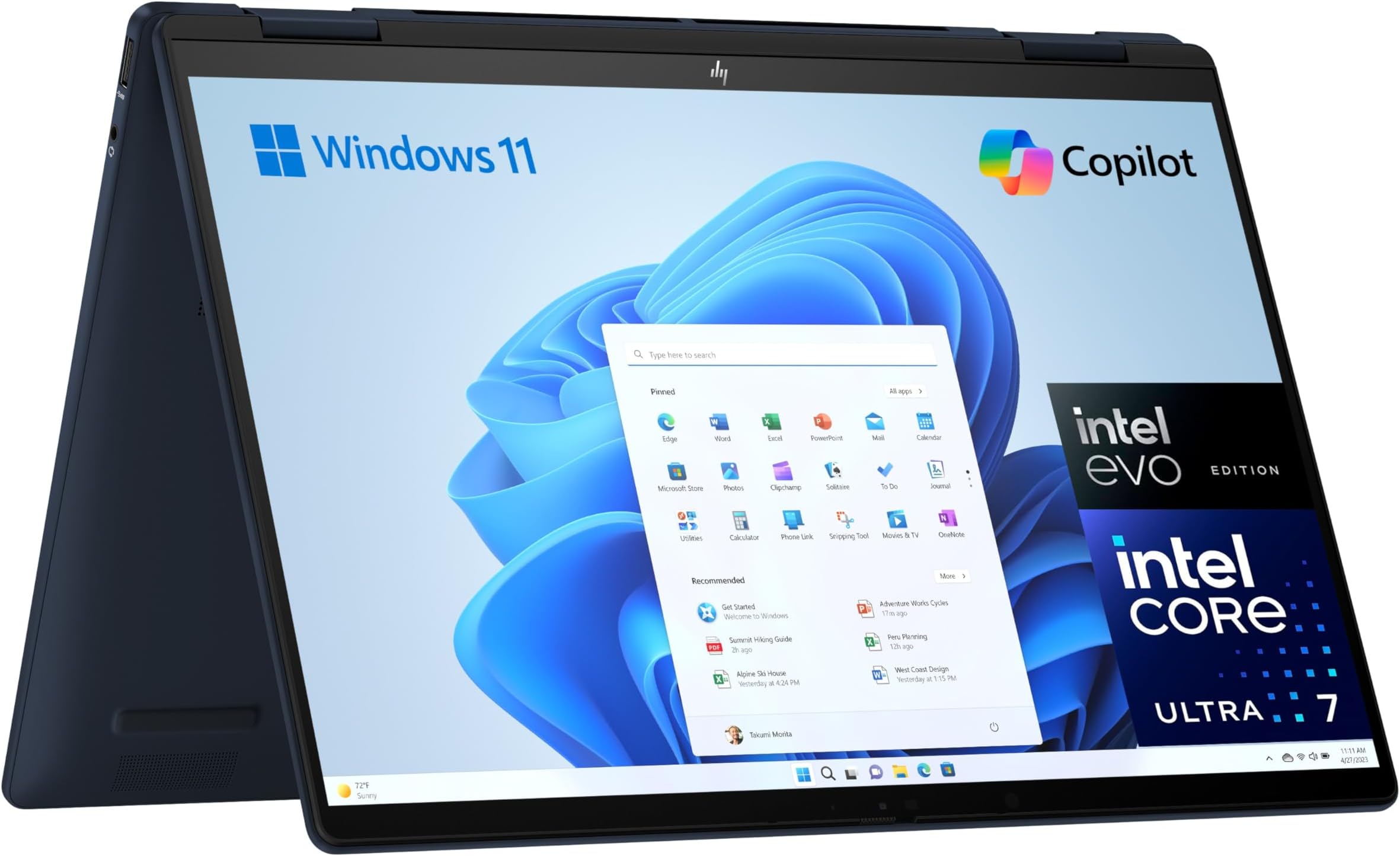 HP Spectre x360 14-eu0001ns - Ordenador Portátil Convertible de 14 ...