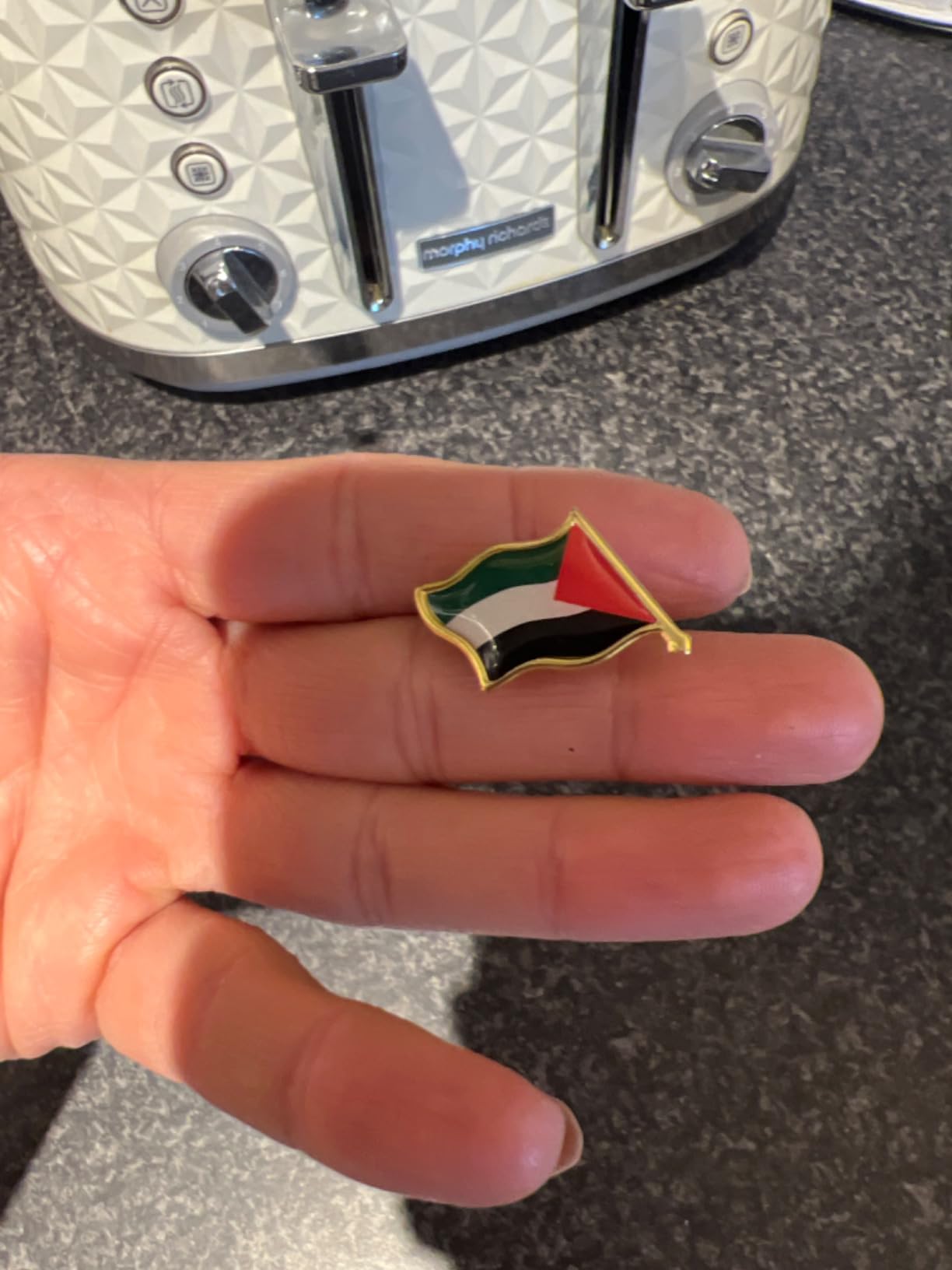 6PCS Palestine Pin, Palestinian National Flags Brooches for Women Men ...