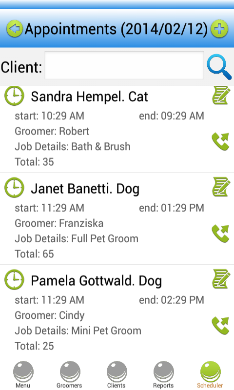 Pet Grooming Software - App on Amazon Appstore
