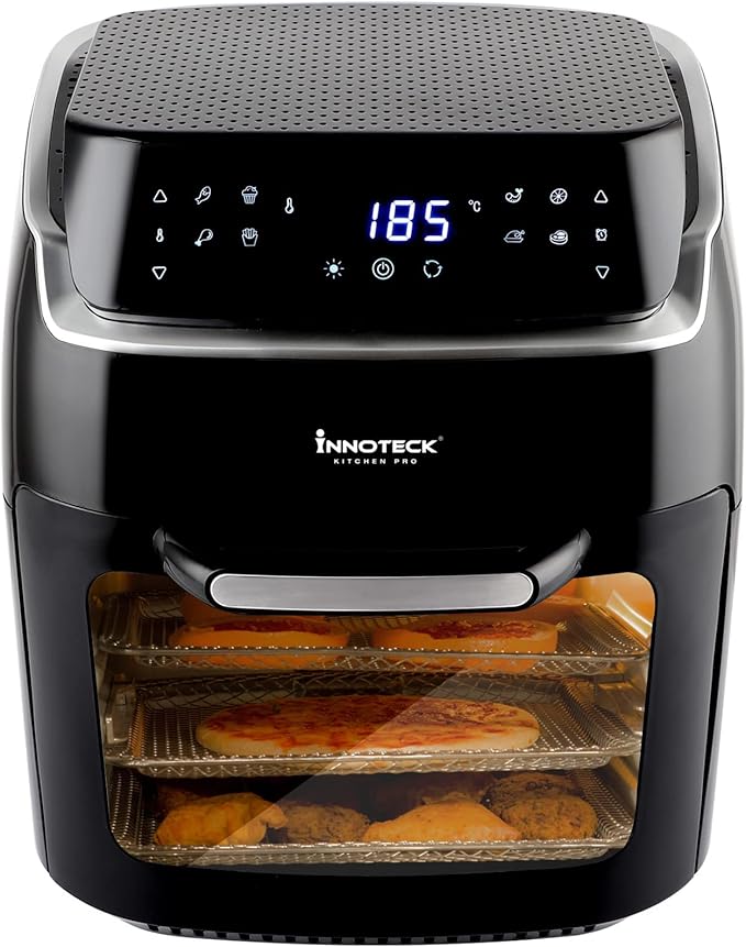 Innoteck 12L Digital Air Fryer Oven with Rotisserie Smart Cooker for ...