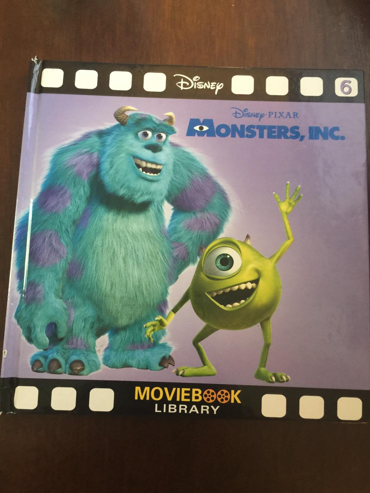 Monsters, Inc. (Disney Moviebook Library, Vol. 3): Disney ...